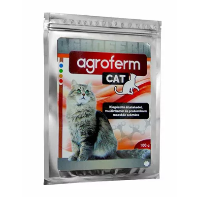 Agroferm Cat 100g - Közeli lejárat: 2026.05.31 - 2PETS Állat